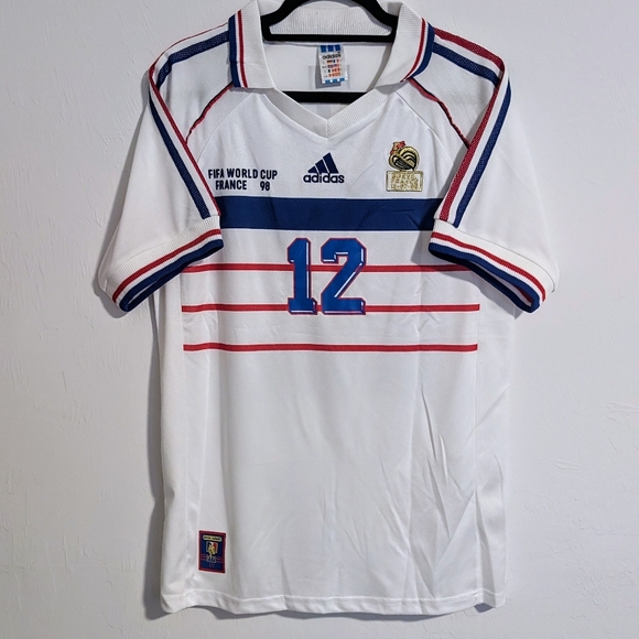 Shirts | France Thierry Henry 1998 World Cup Retro Jersey White | Poshmark